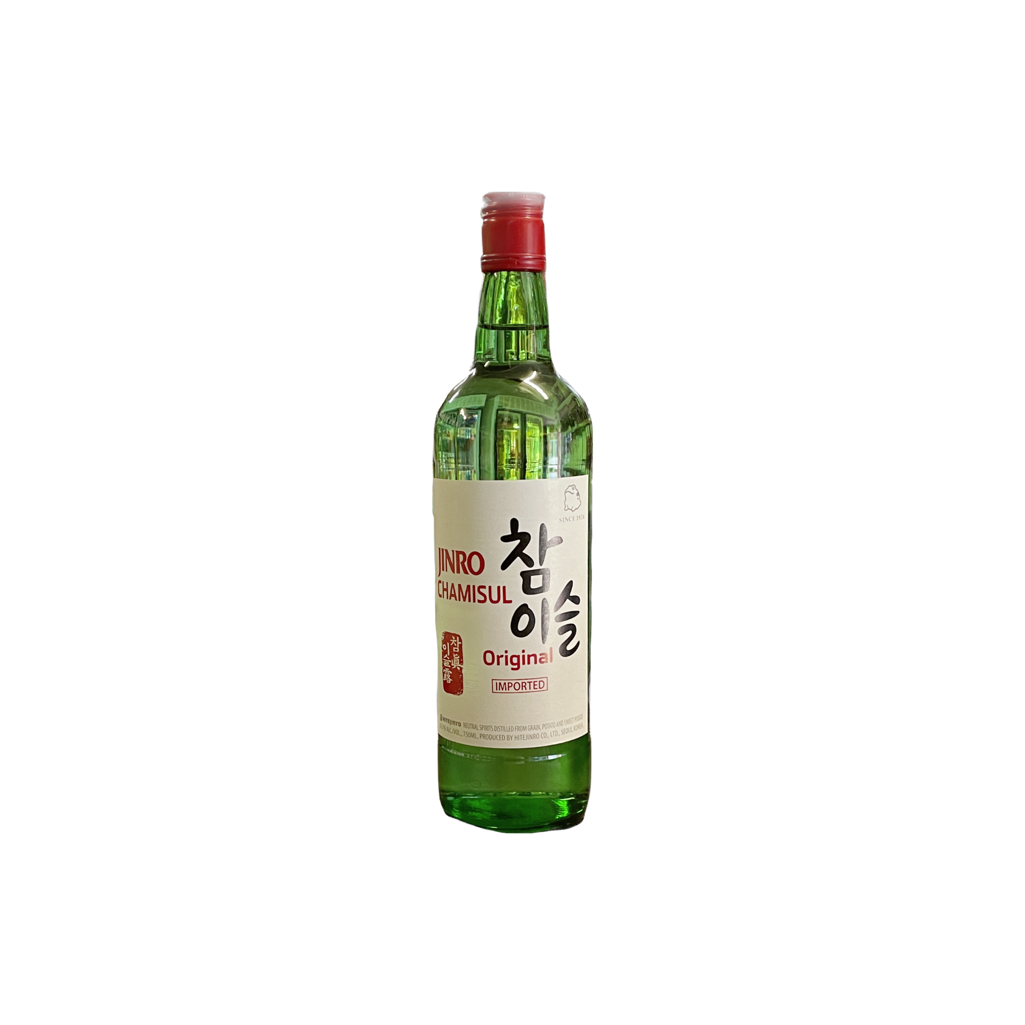 Jinro Soju Chamisul Classic 750 ml | Liquor-Wine.com